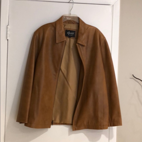 zJazz | Jackets & Coats | Mens Leather Jacket | Poshmark